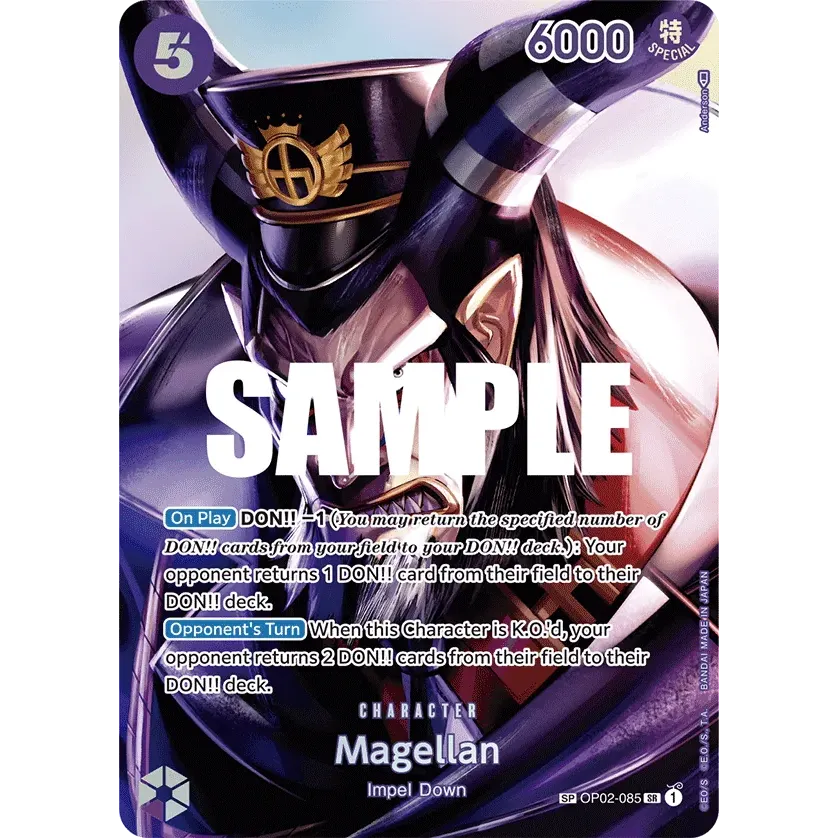 One Piece Card Game: Magellan OP02-085 (SP) - Kingdoms of Intrigue (OP ...