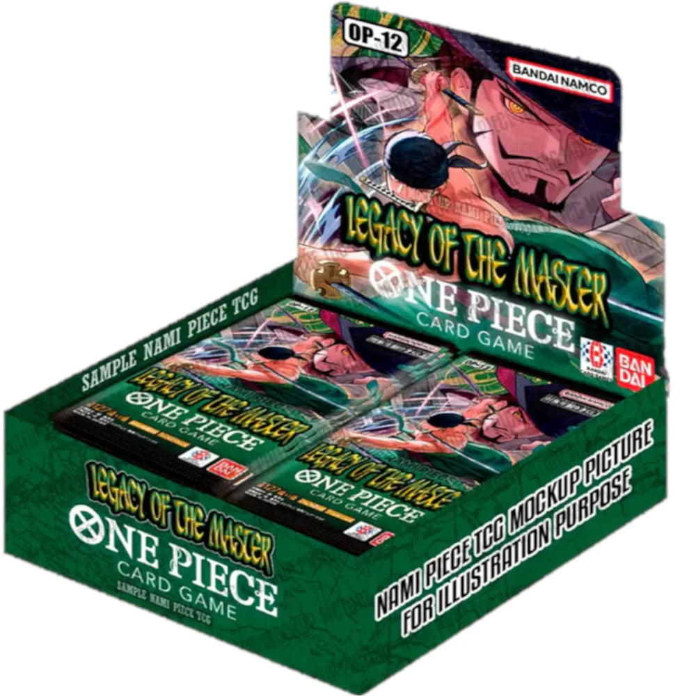 One Piece Card Game: OP-12 Legacy of the Master Booster Box (24 Packs ...